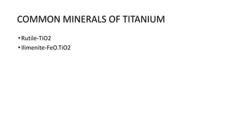 EXTRACTION OF TITANIUM.pdf