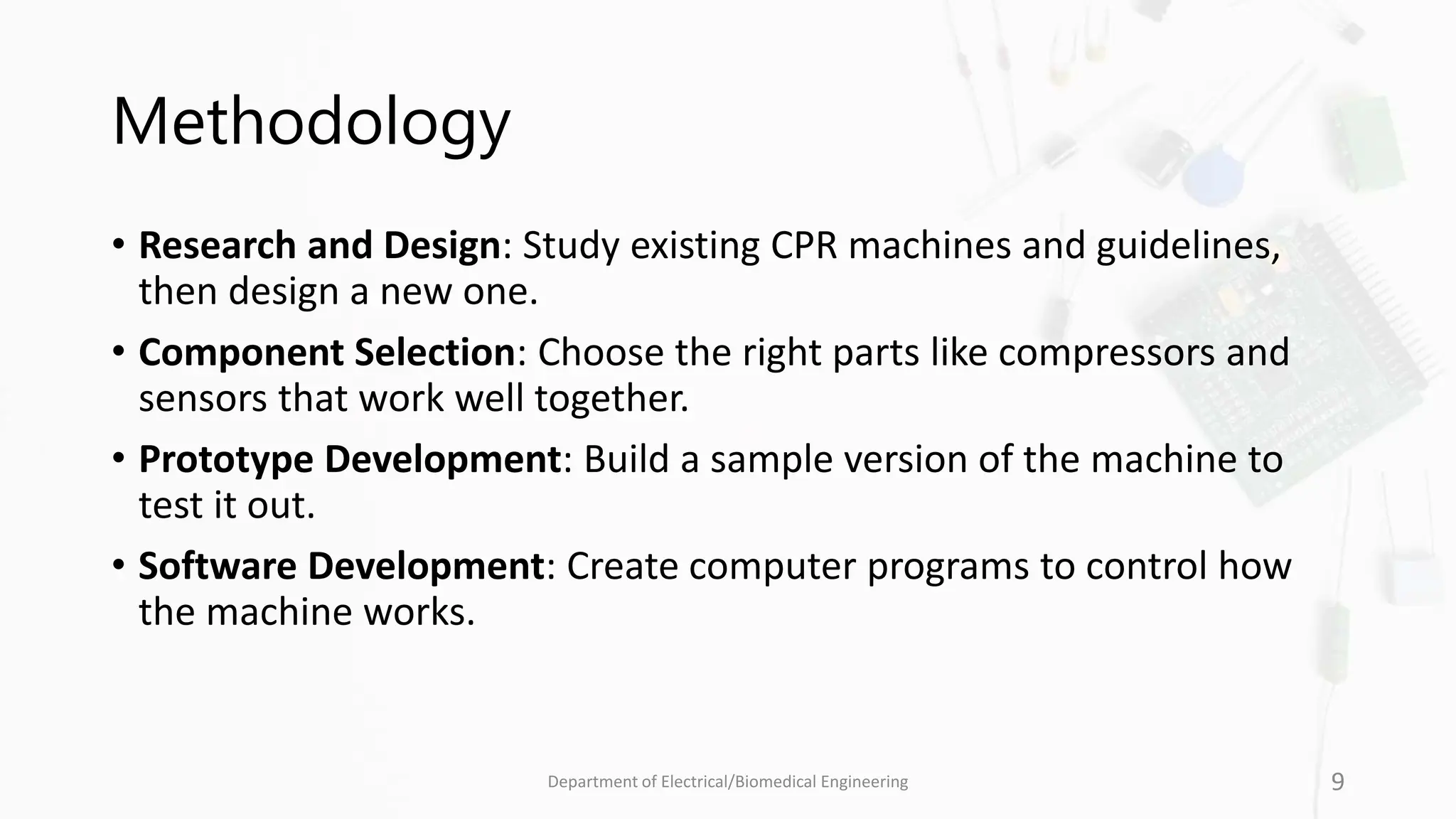 CPR machine FYP Mid Progress Presentation Template.pptx