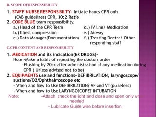 Cpr management | PPTX
