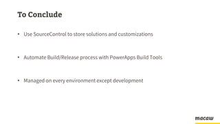 Azure Devops Build Tools for Powerapps | PPTX