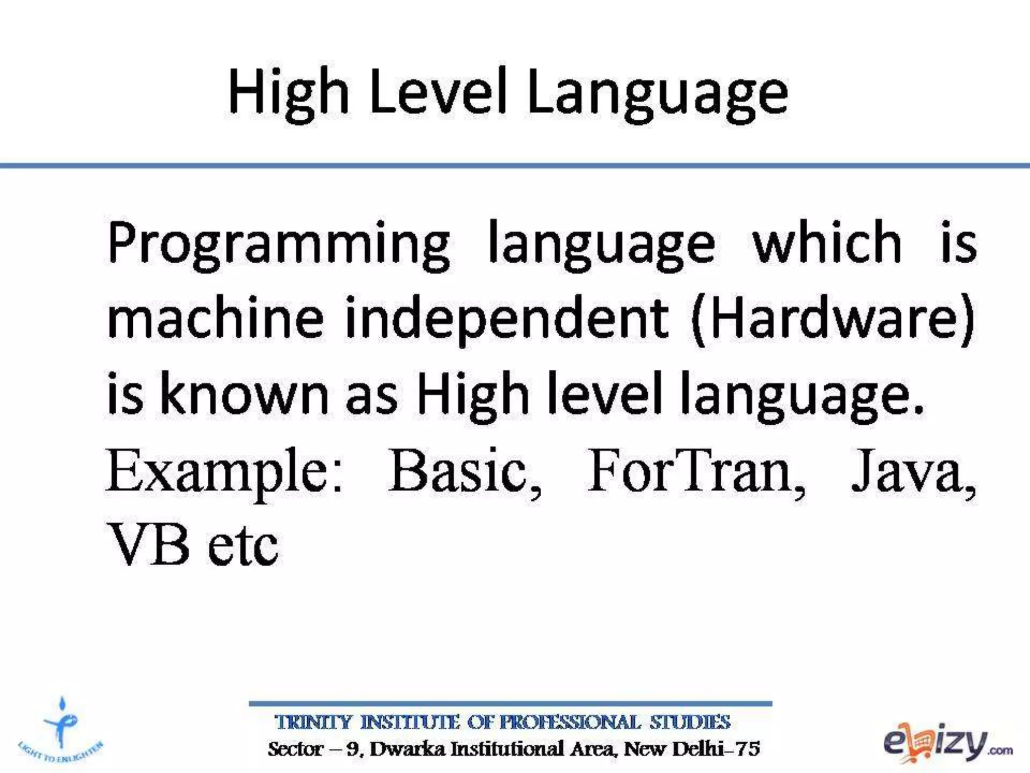 Programming Language using C- Mechanical Language | PPT