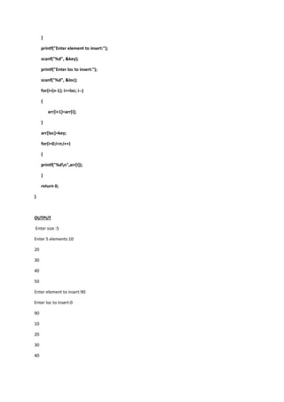 Most Important C language program | PDF