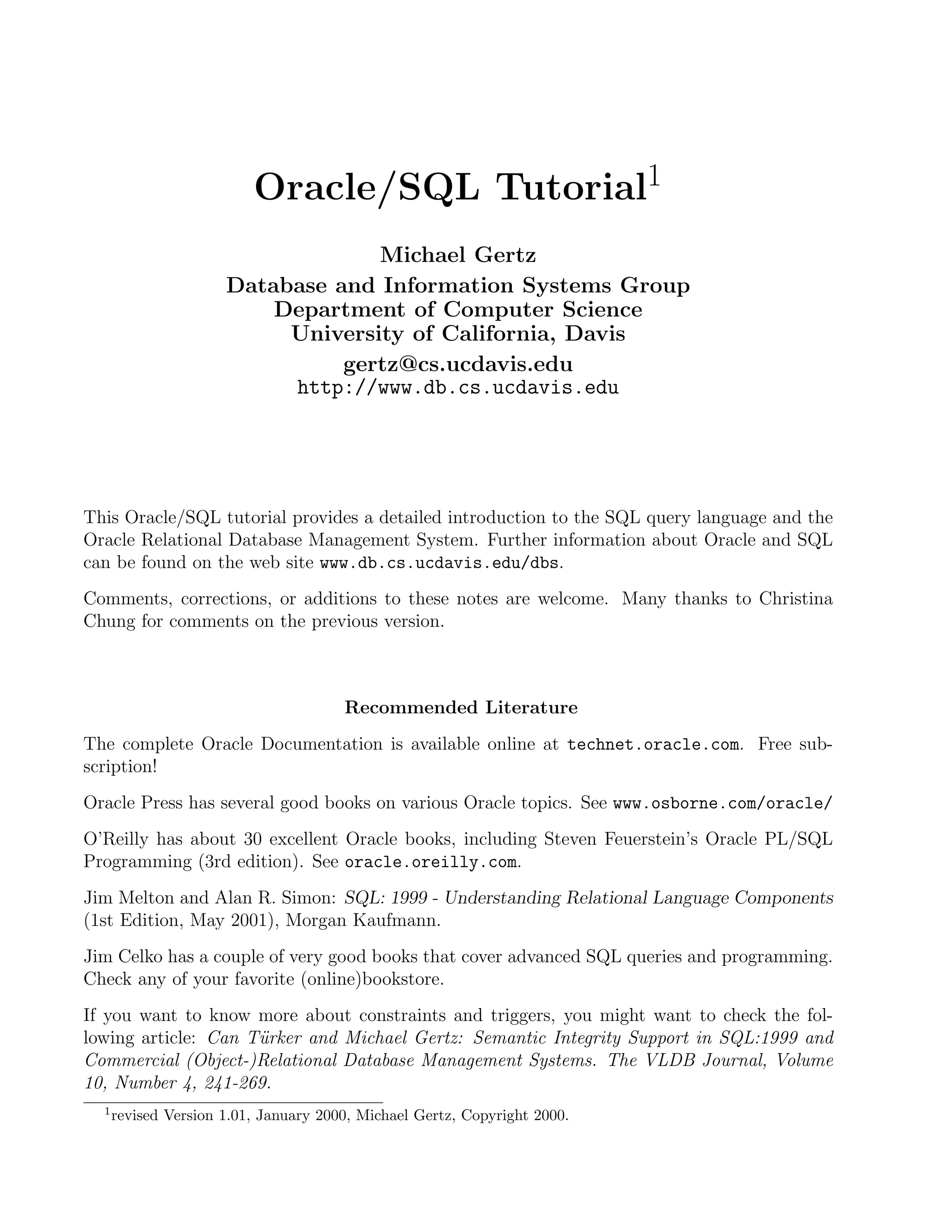 Sql Pdf 
