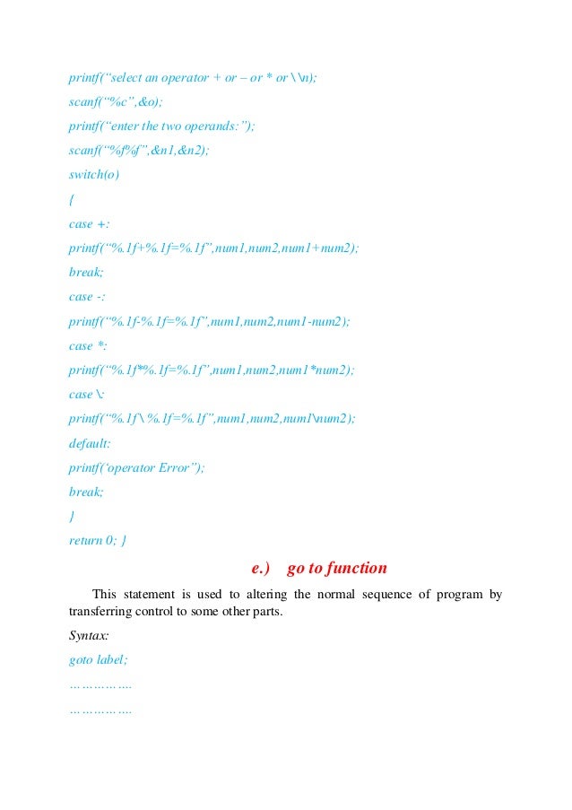 C Programing Tutorial