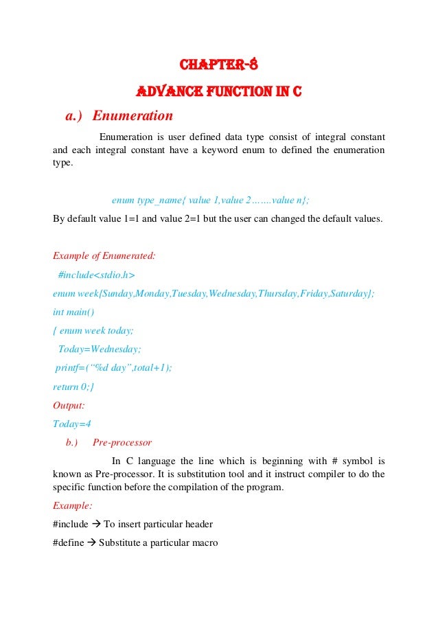 C Programing Tutorial