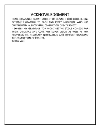 Harendra Singh,BCA Third Year | PDF