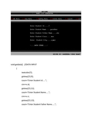 Harendra Singh,BCA Third Year | PDF