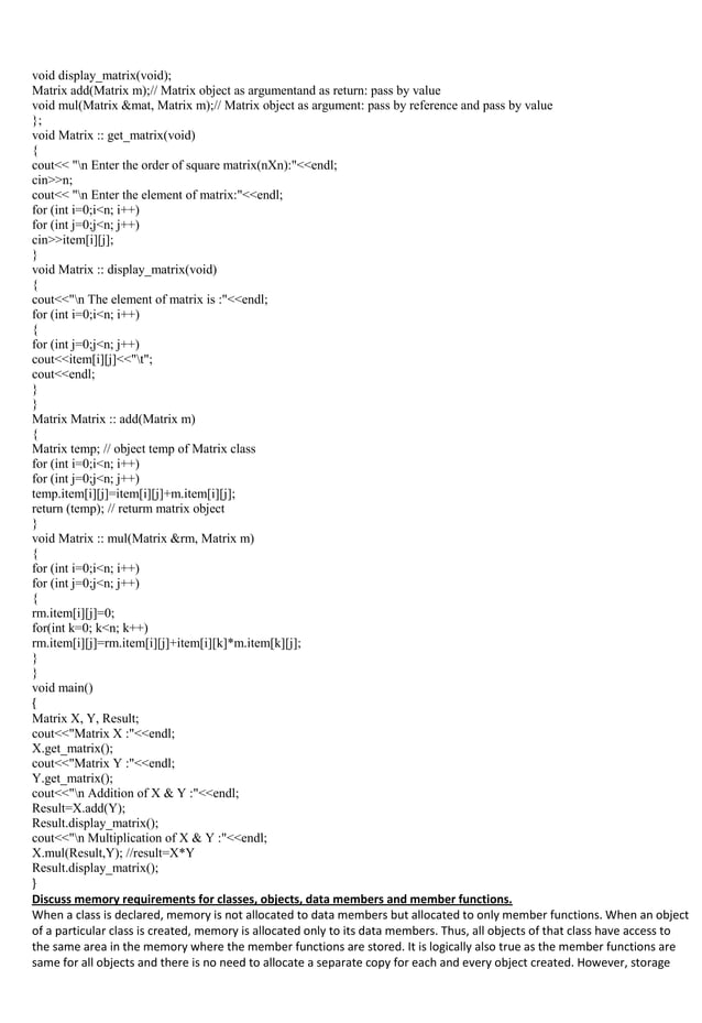 C++ programing lanuage | PDF