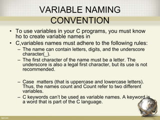 C programming | PPTX