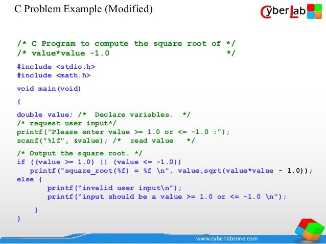 How To Write Square Roots In C How To Write Square Roots In C