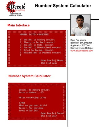 Ram Raj Meena C++ programming | PDF