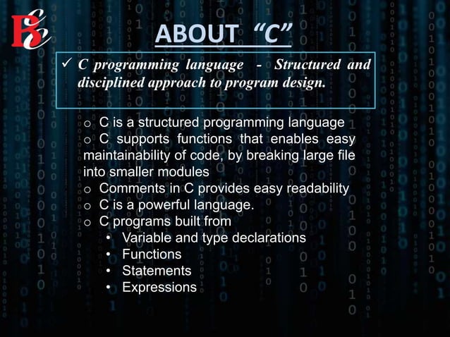 C programming Training in Ambala ! Batra Computer Centre | PPT