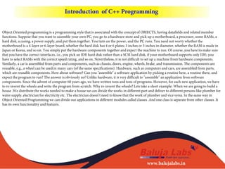 C++ programming | PPT