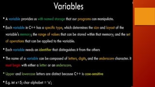 C++ programming | PPT