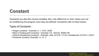Basic C programming language in Bangla. | PDF