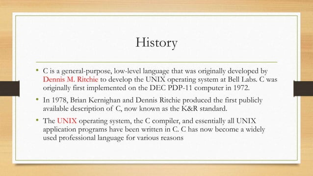 C programming tutorial for Beginner | PPTX
