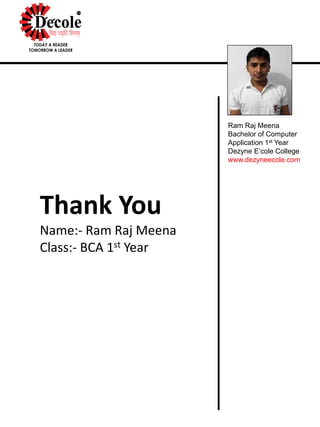Ram Raj Meena C programming copy | PDF