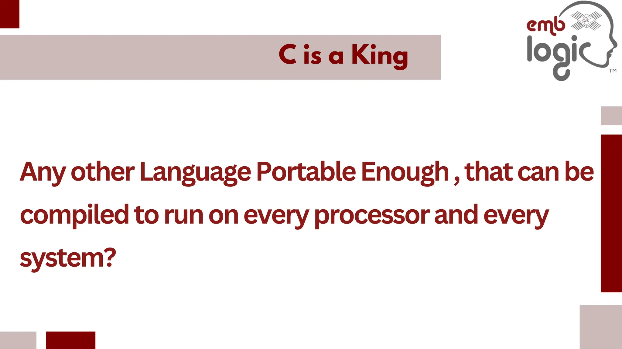 Cprogramming Embedded System Software Online Trainingpdf Computing Technology And Computing