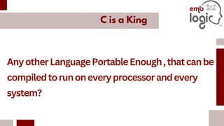 C_programming - Embedded system software online training.pdf | Computing | Technology & Computing
