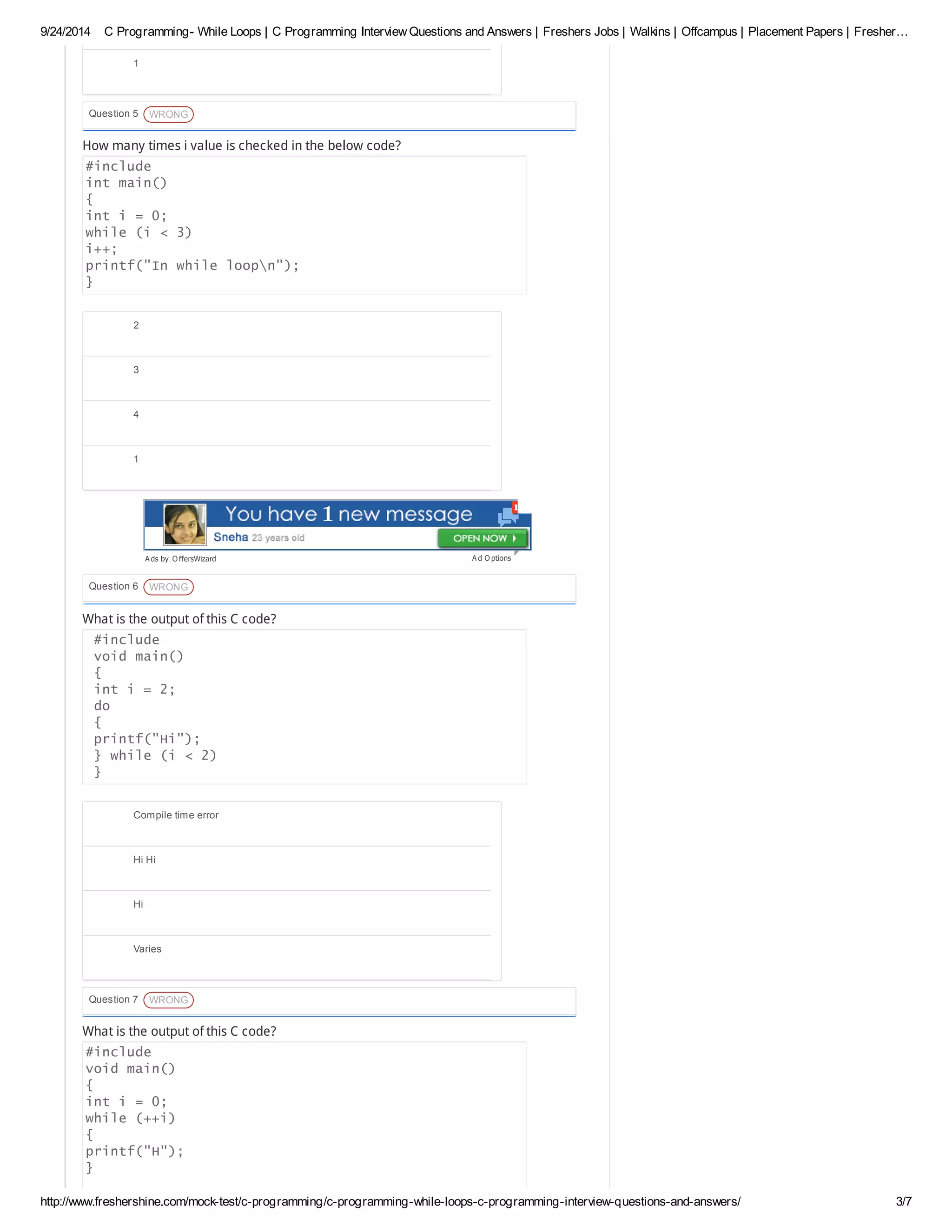 C programming while loops | PDF | Programming Languages | Computing
