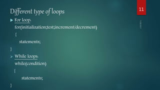 C programming | PPTX