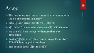 C programming | PPTX