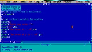 C programming Basics | PPT