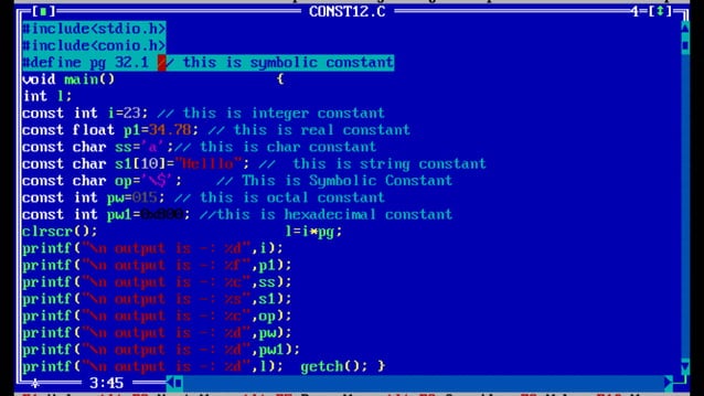 C programming Basics | PPT