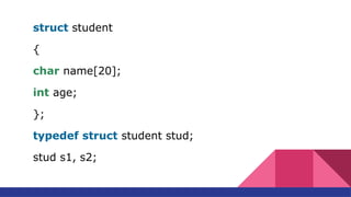 C Programming Basics programming list and examples | PPTX