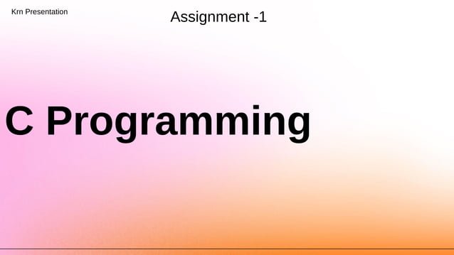 C Programming Basics concept krnppt.pptx