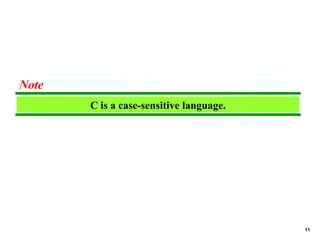 C Programming language basic for students | PPTX