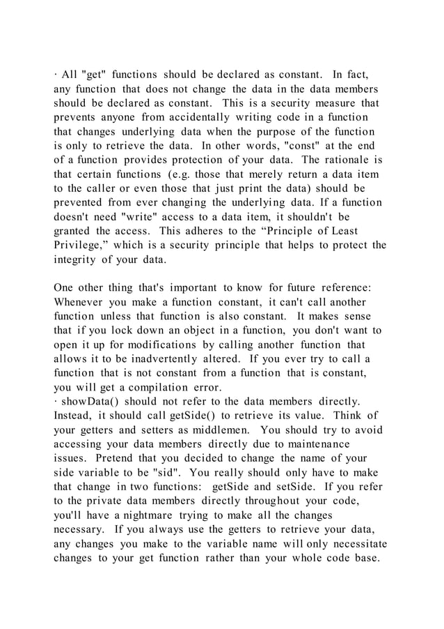 C Programming Class Creation Program Assignment Instructions Pdf