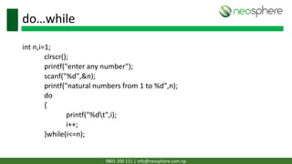 C programming Workshop | PPT