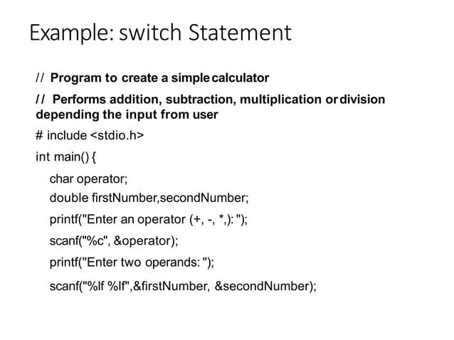 C programming Control Structure.pptx C programming Control Structure.pptx