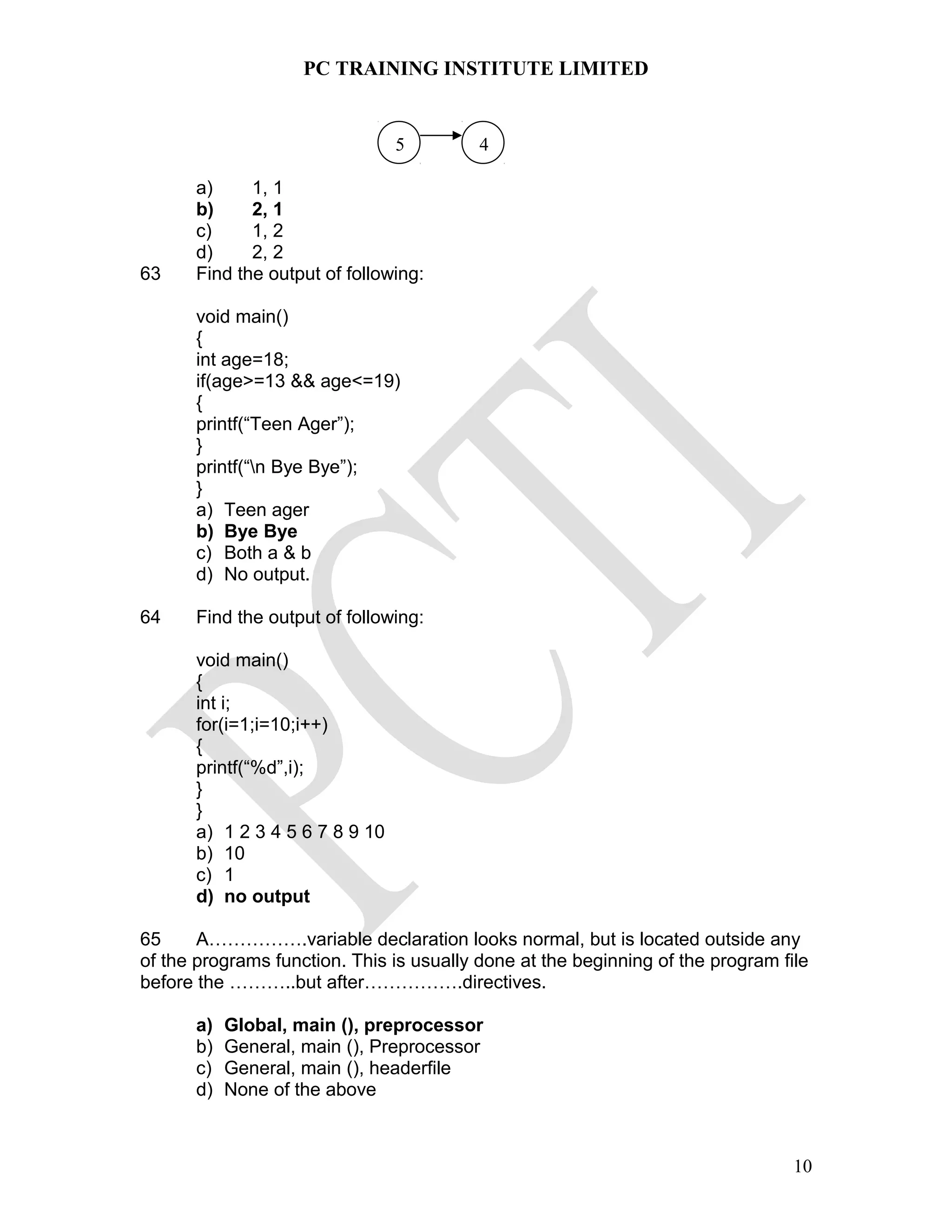 C Programming And Data Structure Doc Programming Languages Computing 9118
