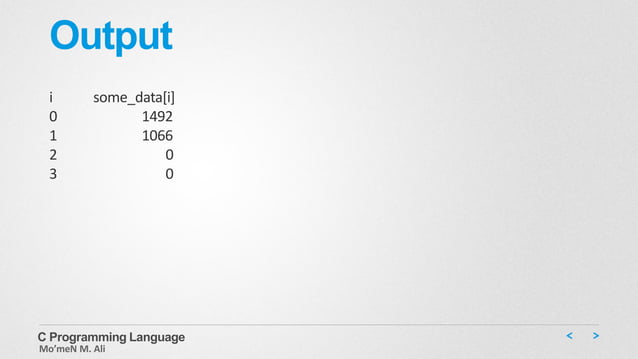 C programming & data structure [arrays & pointers] | PDF