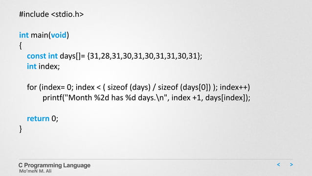 C programming & data structure [arrays & pointers] | PDF
