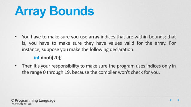 C programming & data structure [arrays & pointers] | PDF