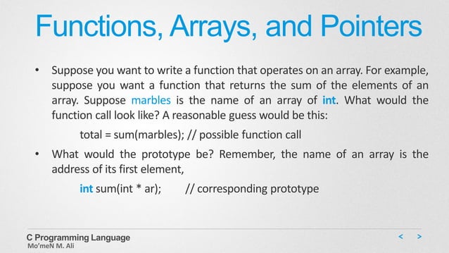 C programming & data structure [arrays & pointers] | PDF