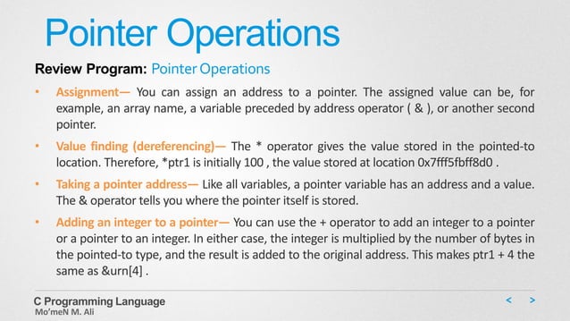 C Programming And Data Structure Arrays And Pointers Pdf