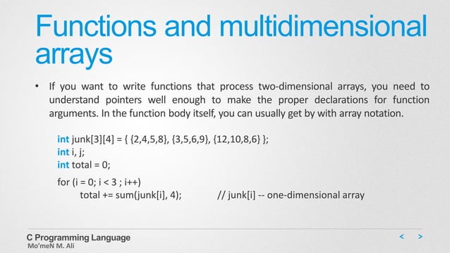 C Programming And Data Structure Arrays And Pointers Pdf
