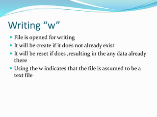 C programming disk file reading and writing | PPTX | Data Storage and Warehousing | Computing