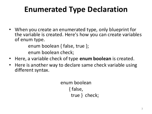 C Programming Enumeration 4362