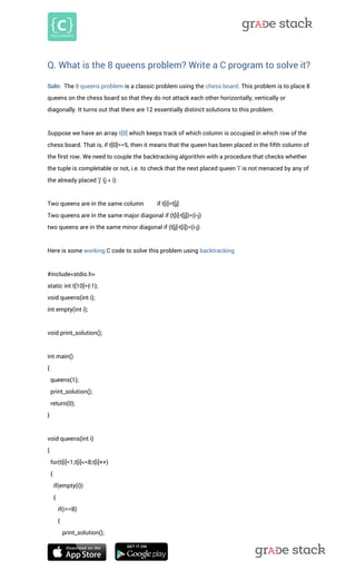 C Programming Interview Questions | PDF