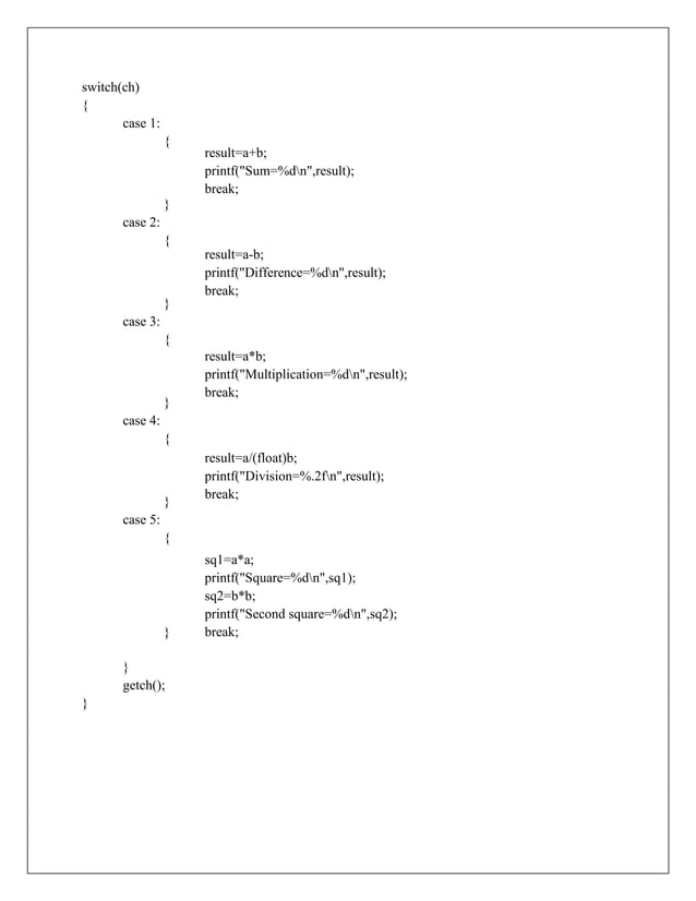 C Programming Lab.pdf | Programming Languages | Computing