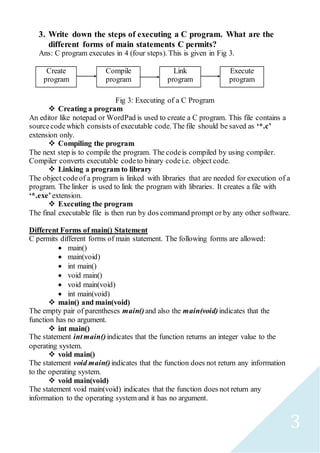 C programming languag for cse students | PDF