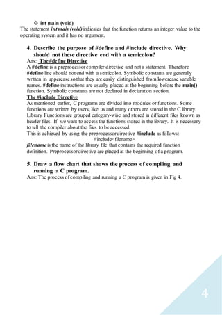 C programming languag for cse students | PDF