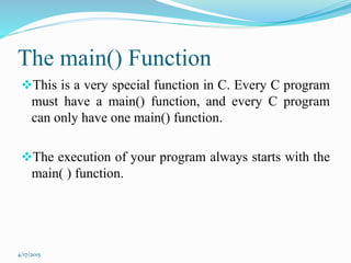 C programming language | PPT