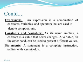 C programming language | PPT