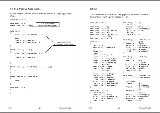 C Programming Language Notes 7